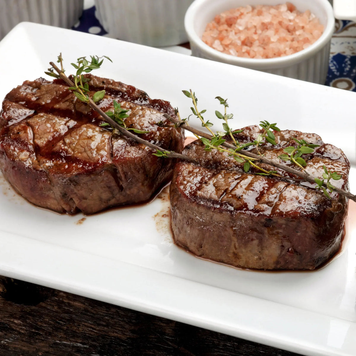 USDA Prime Bacon Wrapped Filet Mignon – Juicy, Tender & Flavorful ...